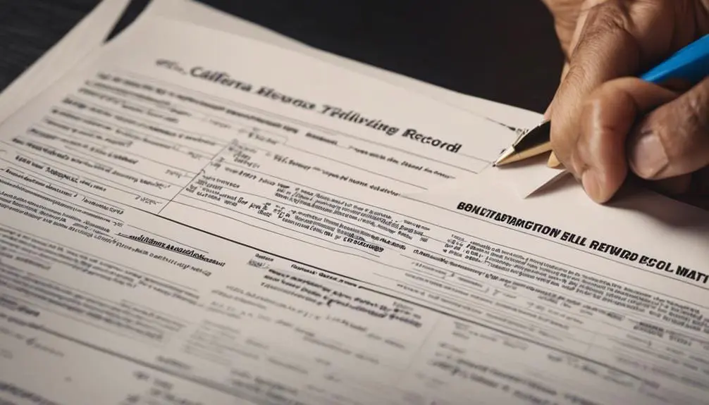 Obtaining California Driving Records