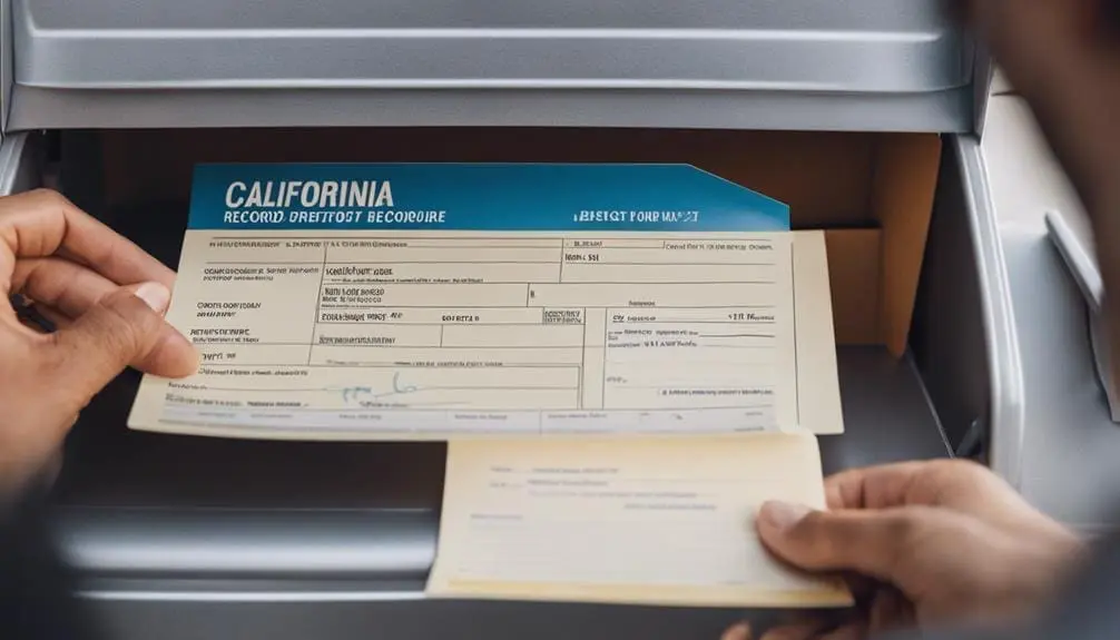 How to Obtain Your California Driving Record