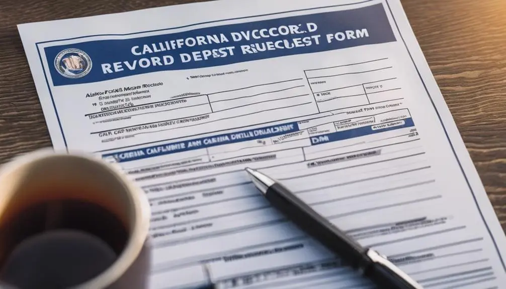 How to Get Your California DMV Driving Record