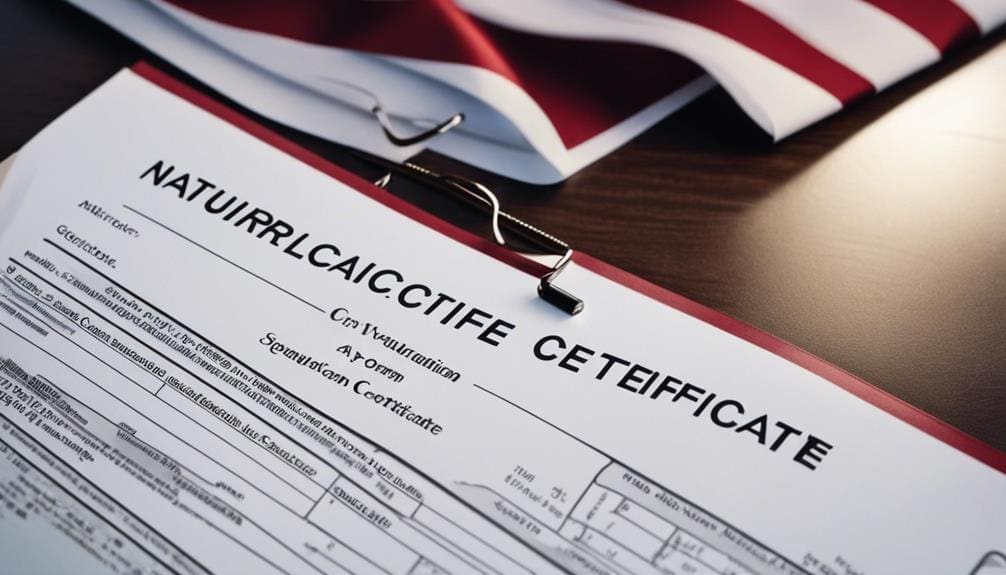 Obtaining a Naturalization Certificate in the USA